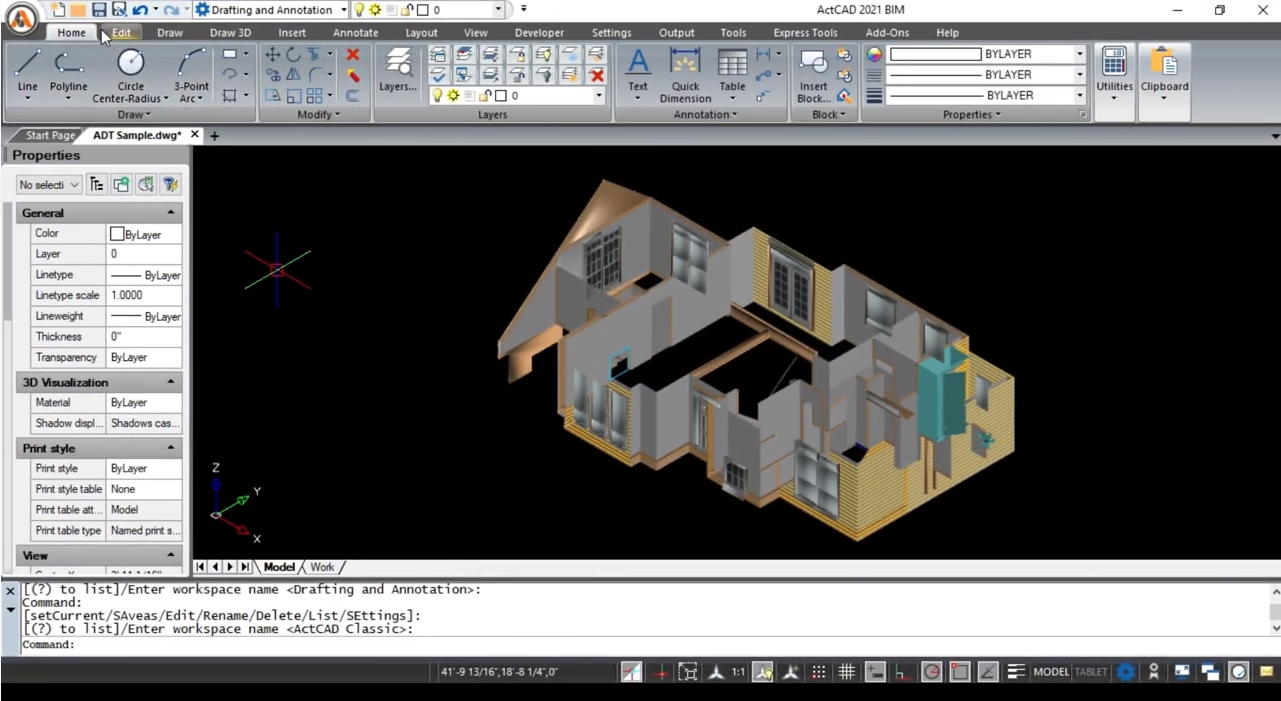 ActCAD 2021 Released with IntelliCAD 10.0a Engine