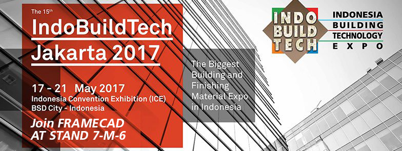 See FRAMECAD at IndoBuildTech Tradeshow in Indonesia