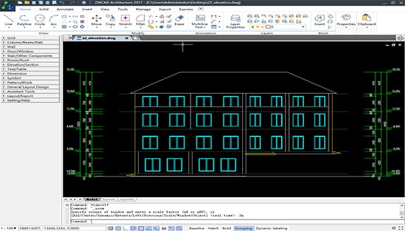 Based on IntelliCAD: ZWSOFT Releases ZWCAD Architecture 2017