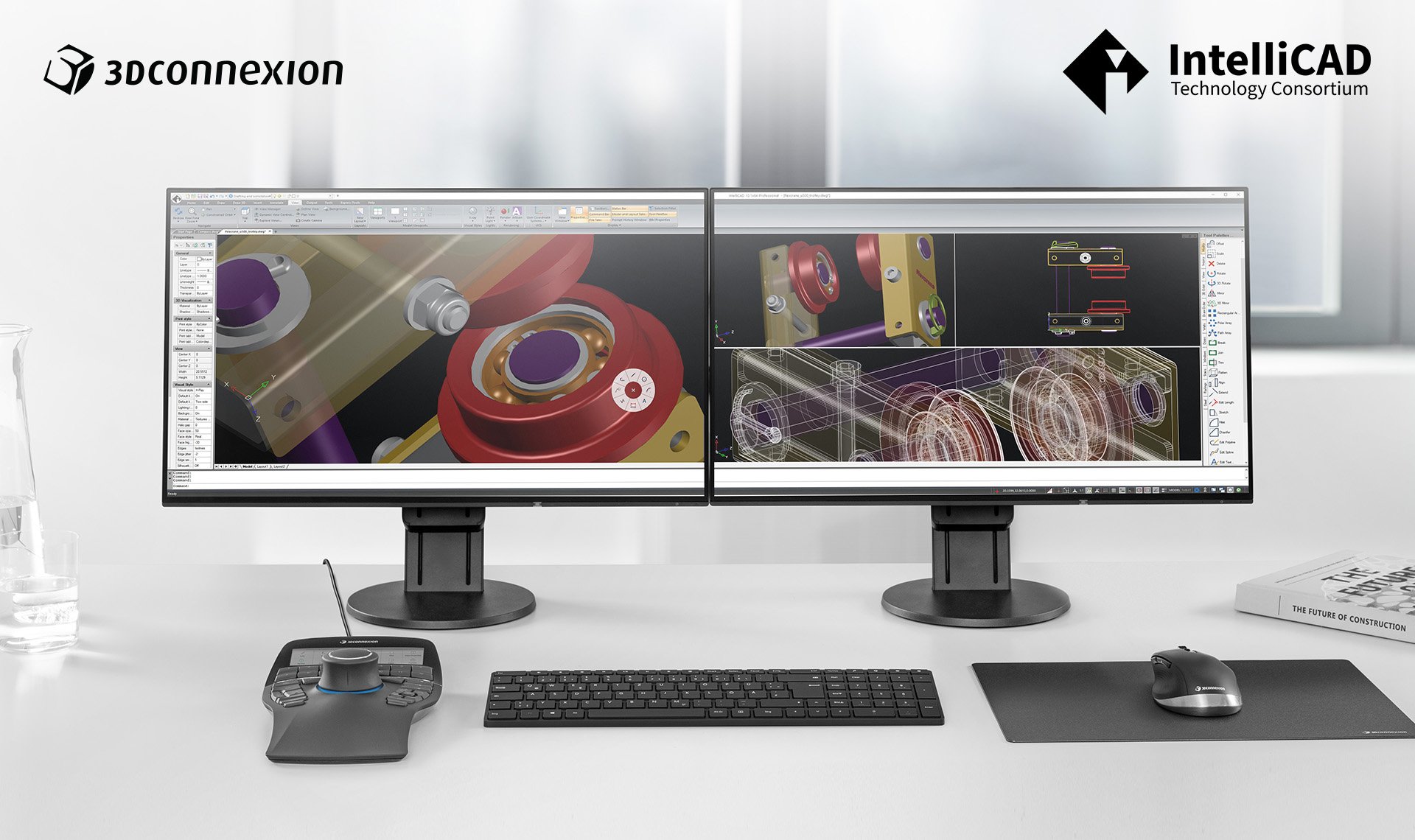 IntelliCAD Technology Consortium and 3Dconnexion Announce Integration ...