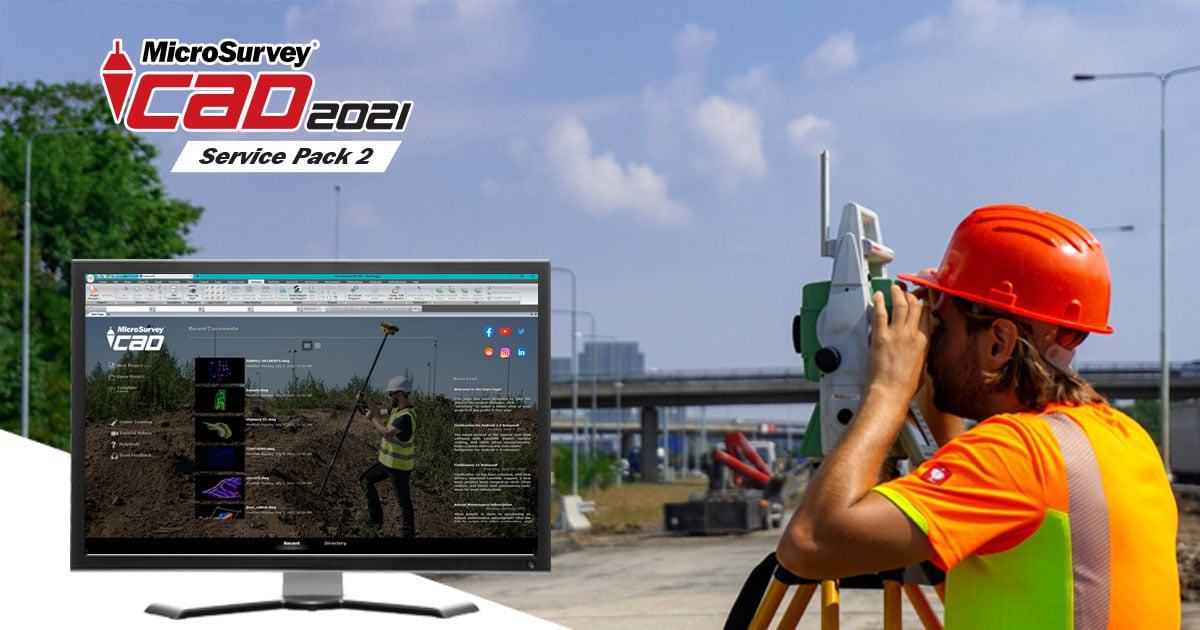 MicroSurvey CAD 2021 Service Pack 2 Available