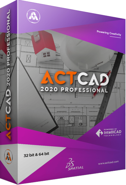 ActCAD 2020 Updated to IntelliCAD 9.2a
