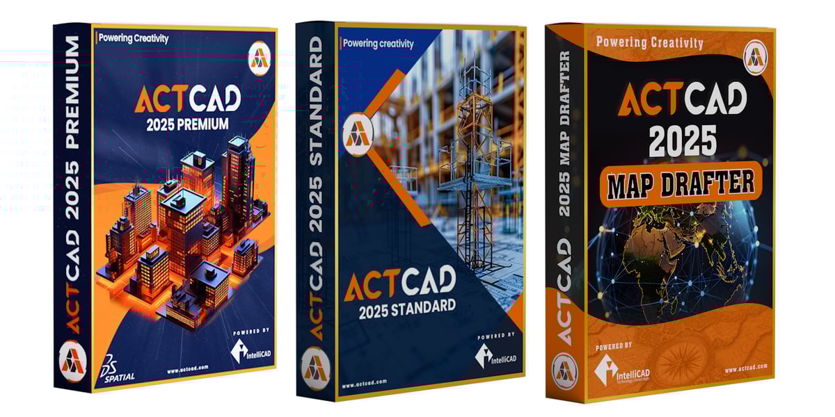 ActCAD 2025 Product Suite Available Now
