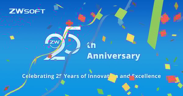ZWSOFT Celebrates 25 Years