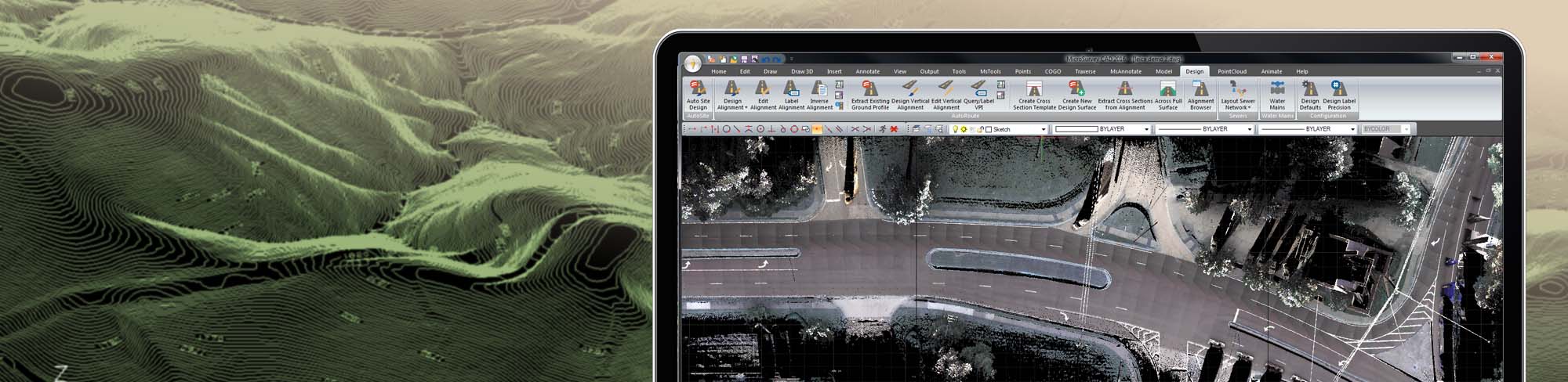 MicroSurvey Uses the IntelliCAD Platform